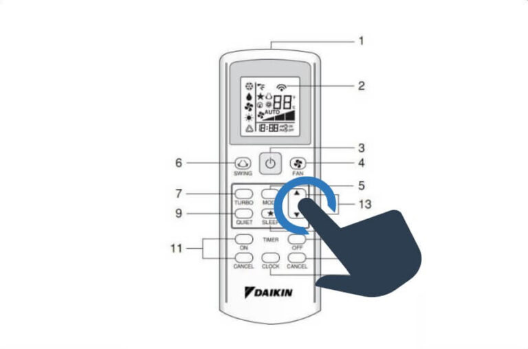 How to Unlock Daikin Ac Remote ( Step By Step ) - AC Guide